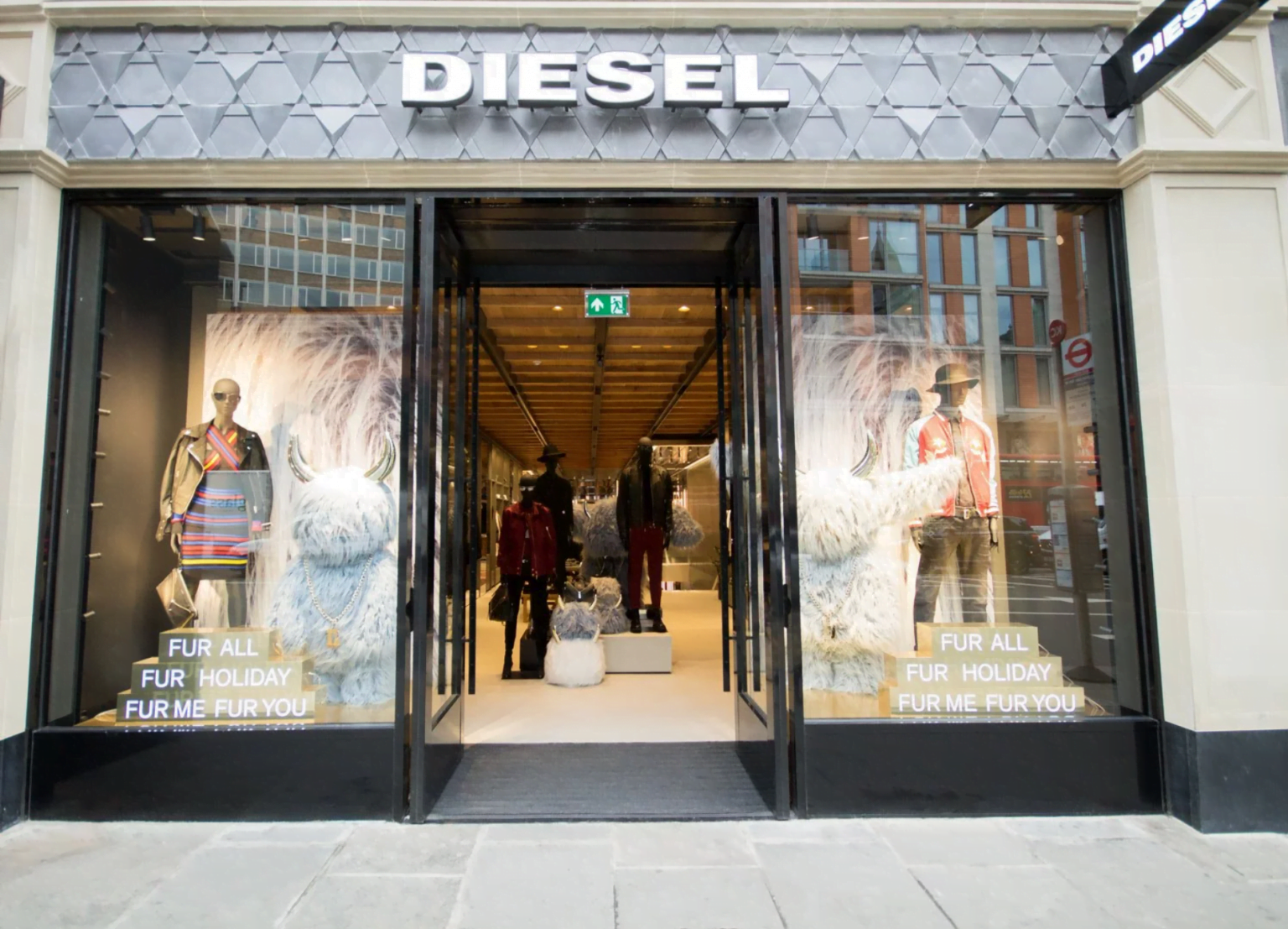 Premier Track Entrance Matting - Diesel Store - COBA Flooring