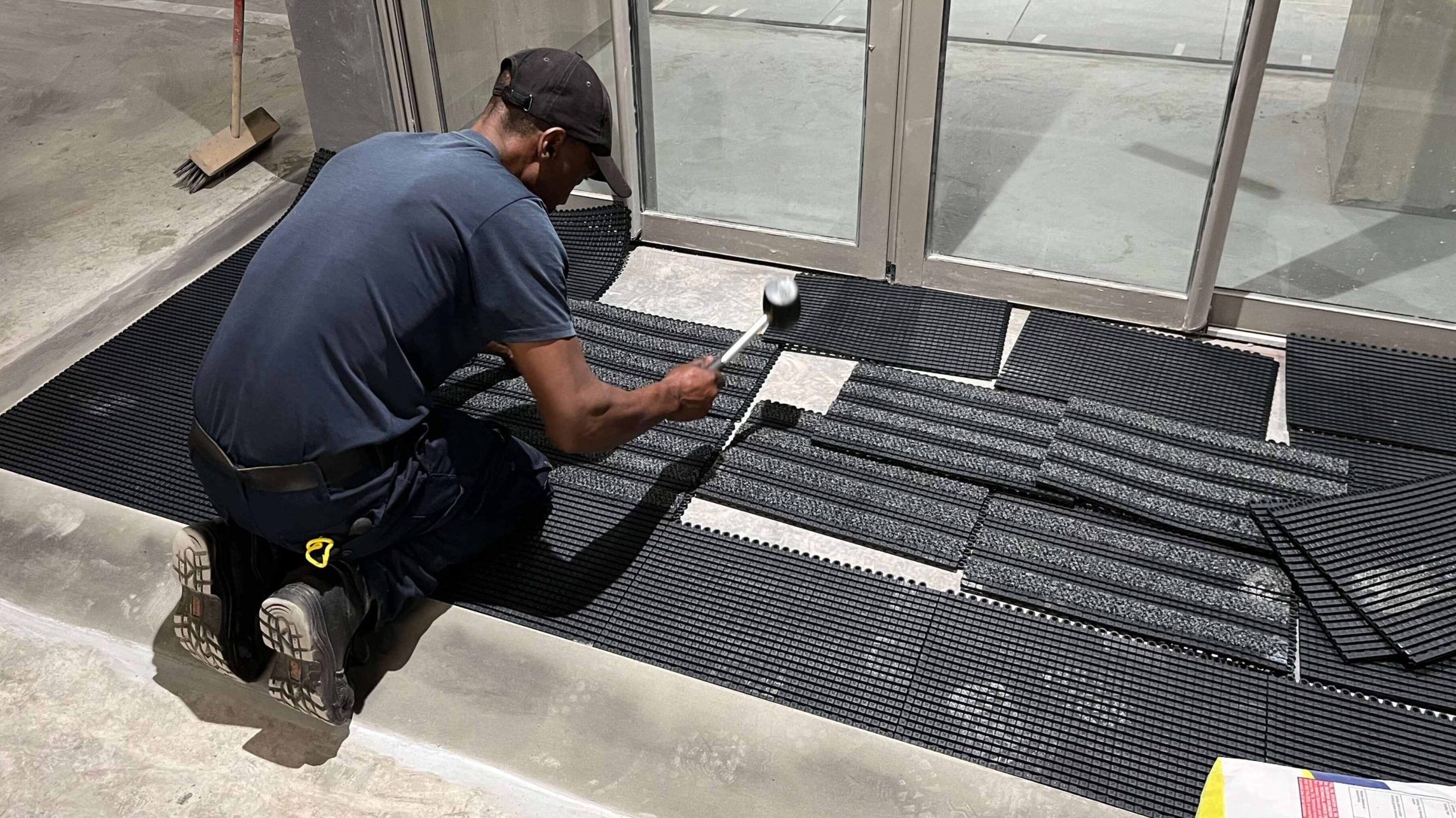 Centre Point Mauritius Entrance Matting System